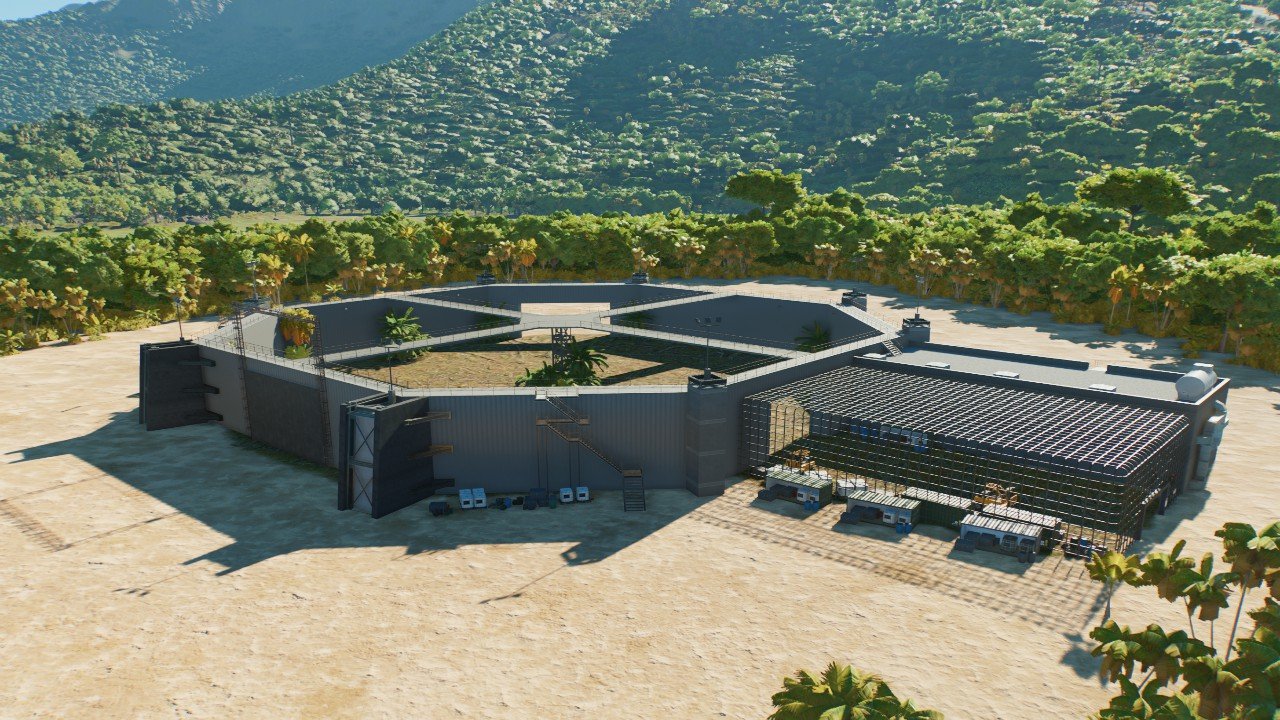 Raptor Paddock 2015 - Workshop - Jurassic World Evolution 3