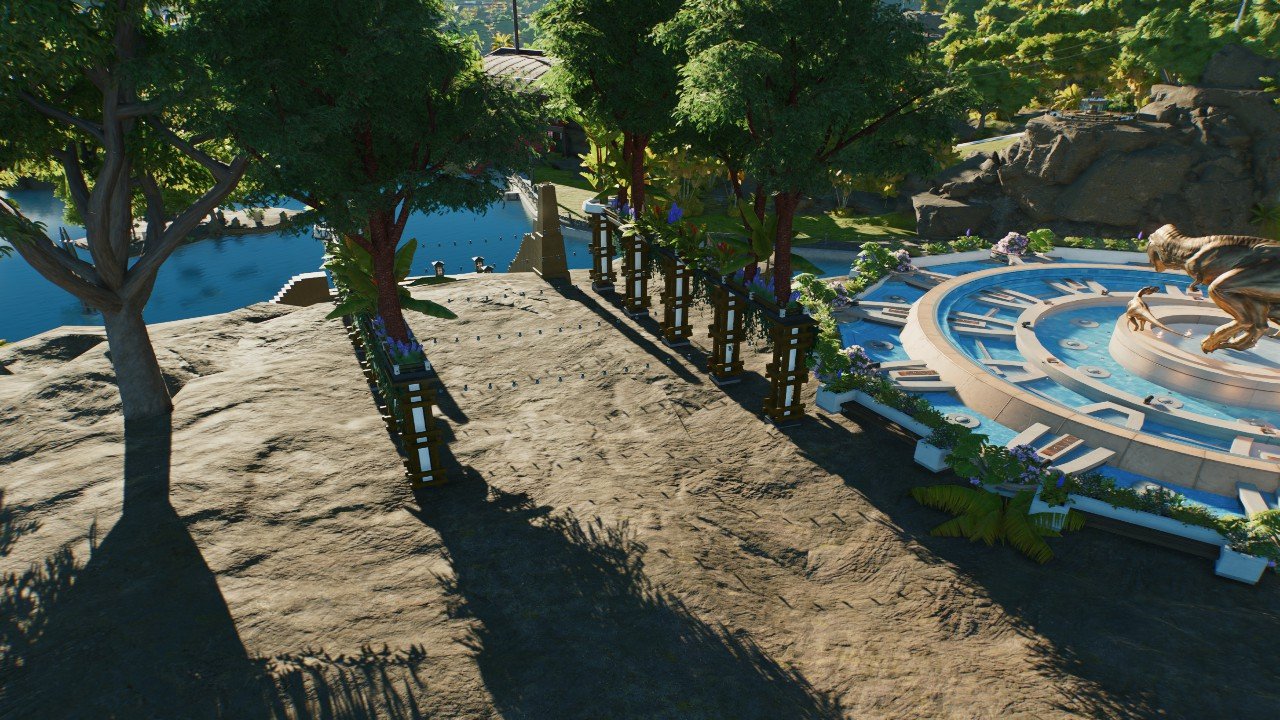 Green, Hawaii Walkway - Workshop - Jurassic World Evolution 3