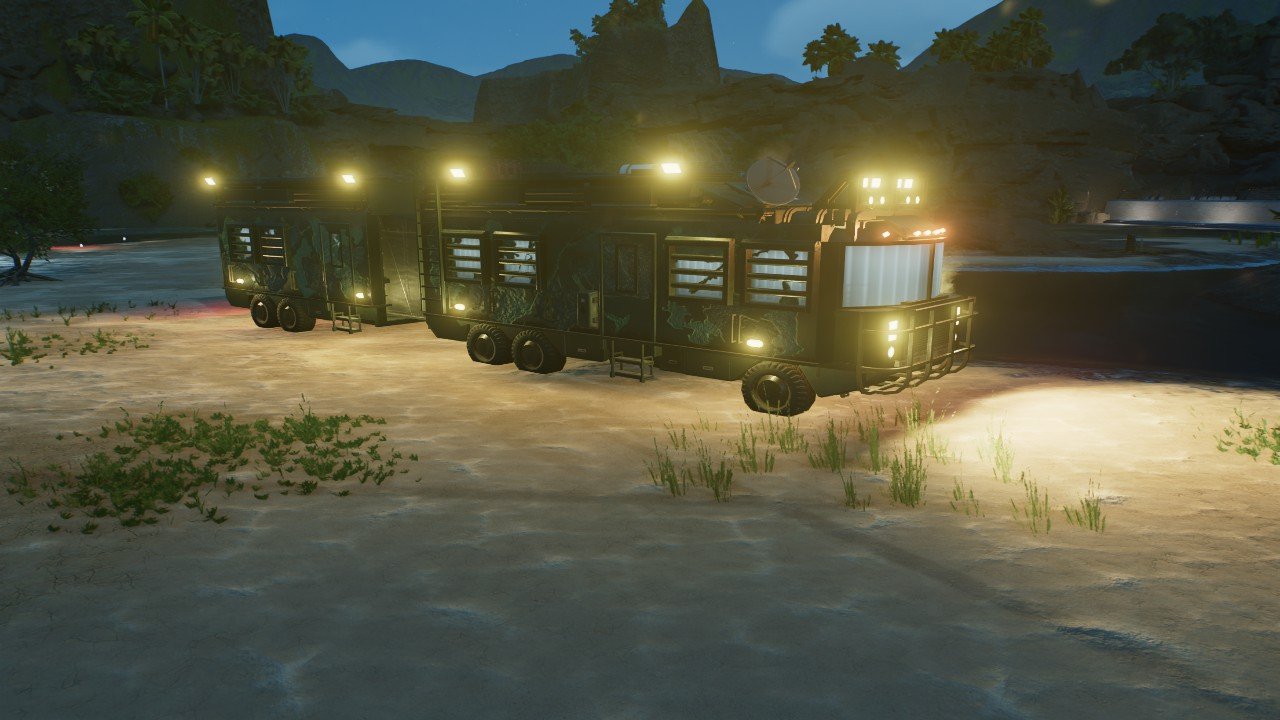 Novel Jp:TLW motorhome - Workshop - Jurassic World Evolution 3