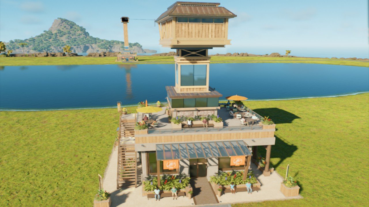 Zipline 002 - Workshop - Jurassic World Evolution 3