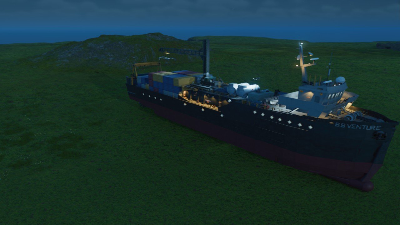 S.S venture cargo ship - Workshop - Jurassic World Evolution 3