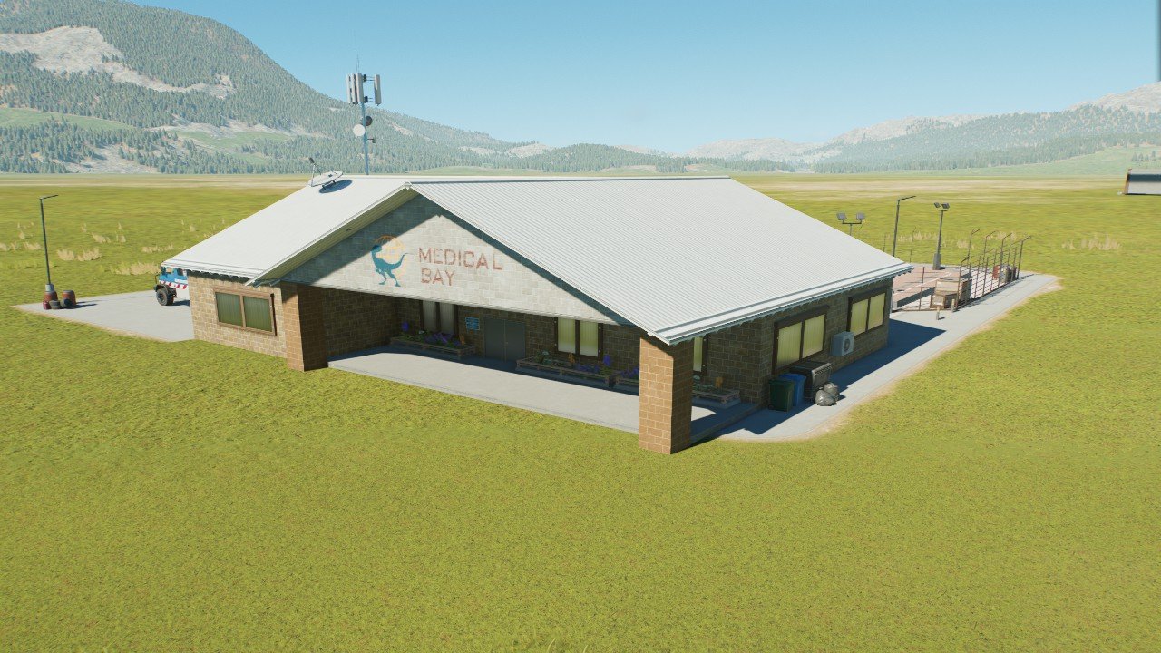 Infirmary from JP Builder - Workshop - Jurassic World Evolution 3