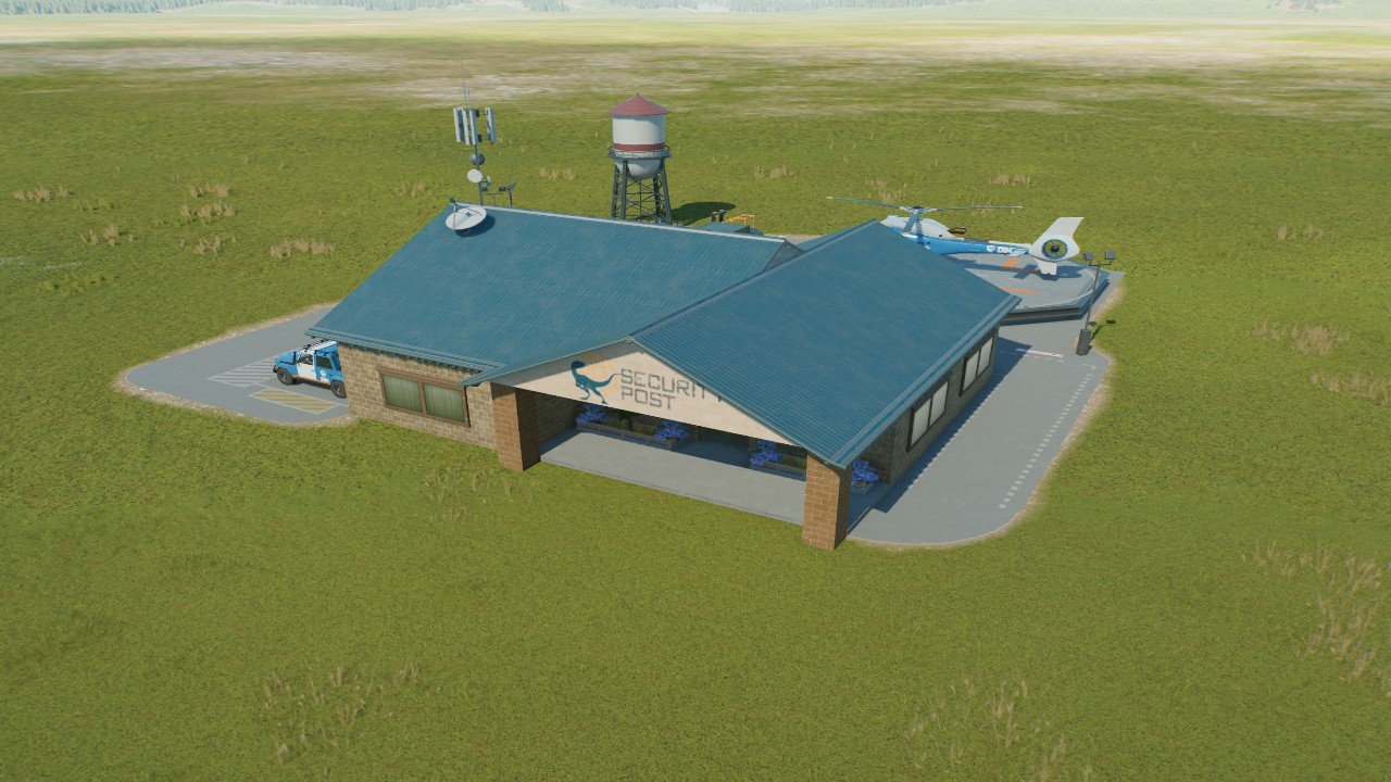 Security office from JP Builder - Workshop - Jurassic World Evolution 3