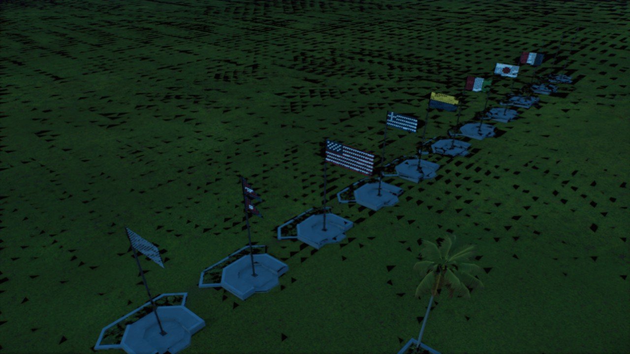 JWTG inspired Country Flags - Workshop - Jurassic World Evolution 3