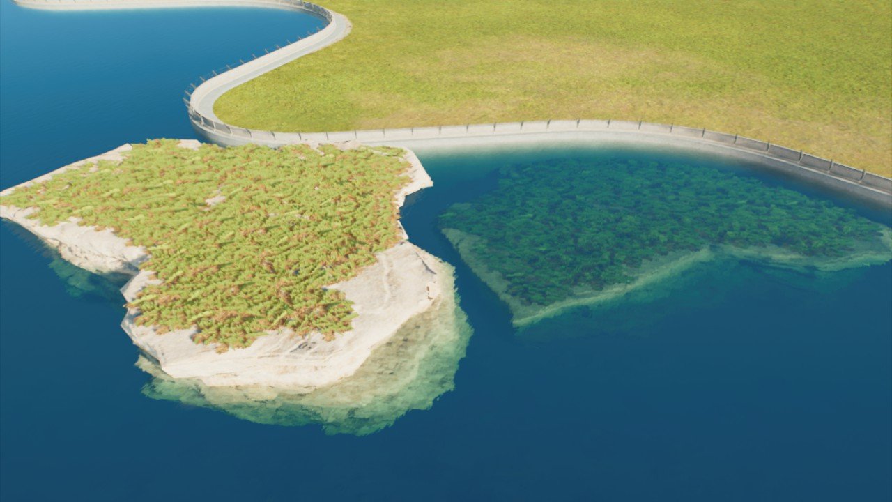 Seagrass Lagoon Rock - Workshop - Jurassic World Evolution 3