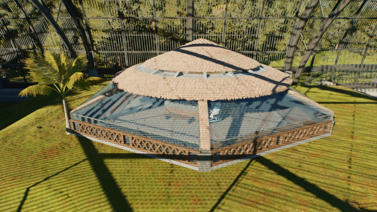 Tropical-Remote Viewing Dome - Workshop - Jurassic World Evolution 3