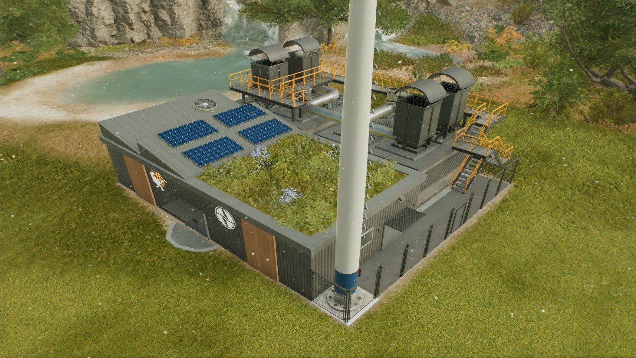 Large Power Station Green Roof Compact (DIN) - Workshop - Jurassic ...