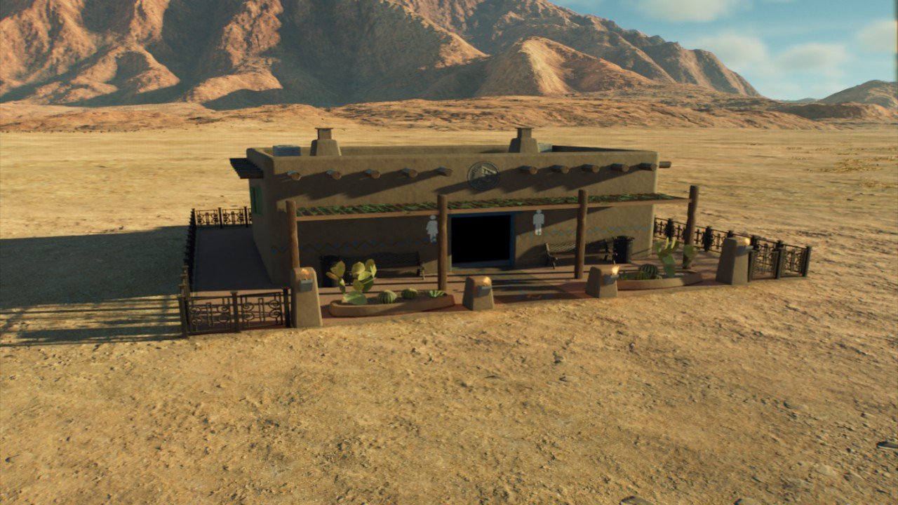 Sandia Restroom - Workshop - Jurassic World Evolution 3