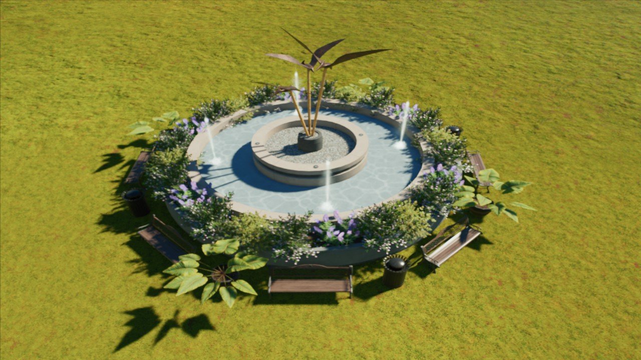 pterodactyl fountain - Workshop - Jurassic World Evolution 3
