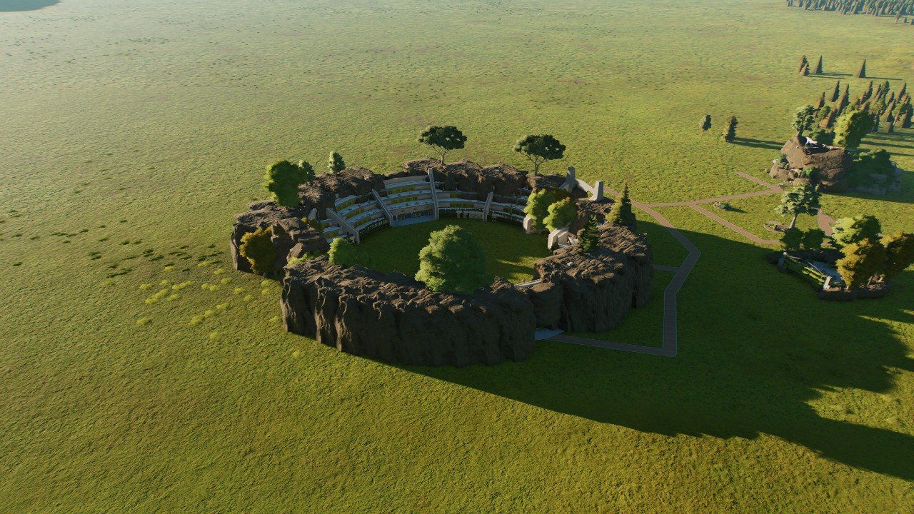 Nature Amphitheatre - Workshop - Jurassic World Evolution 3