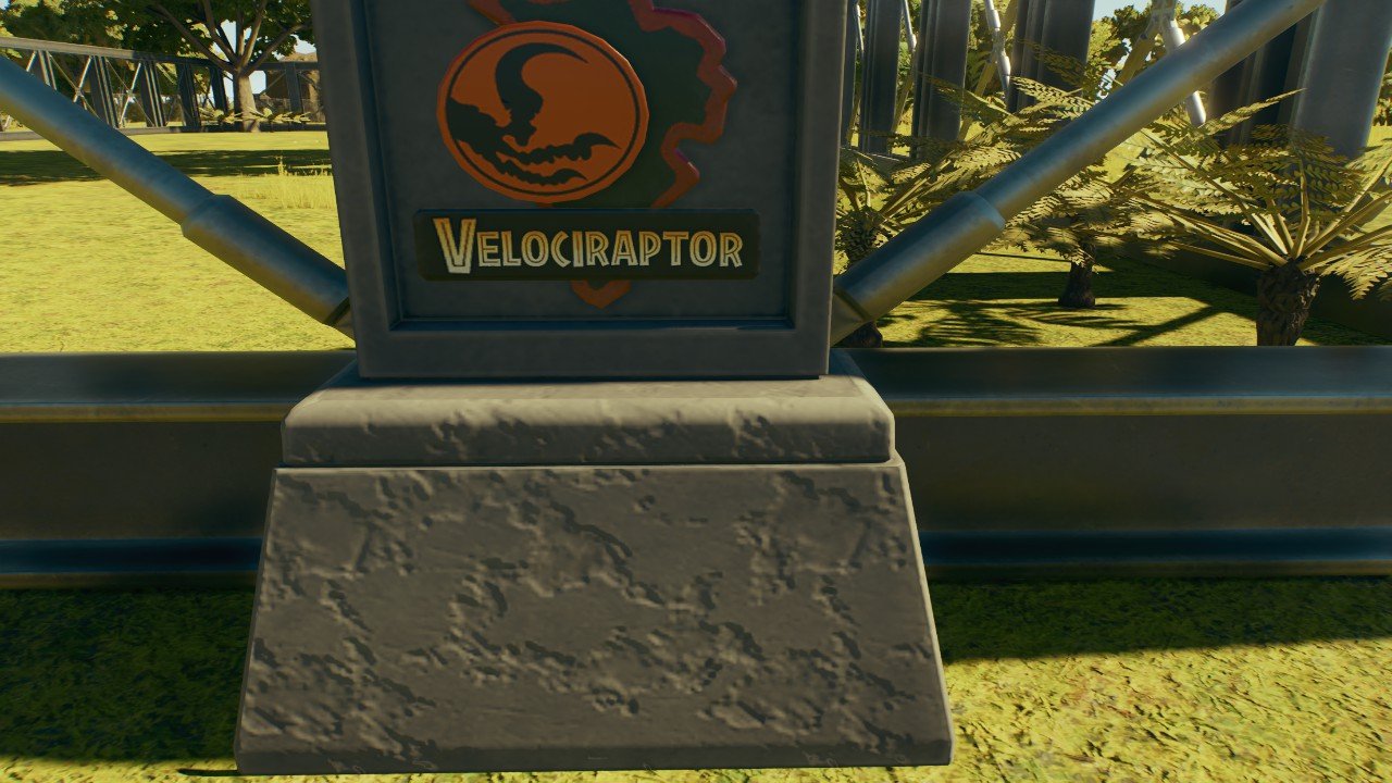Raptor paddock - Workshop - Jurassic World Evolution 3