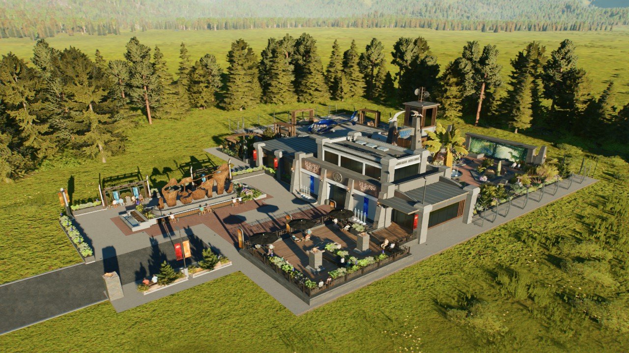Arrival point - Workshop - Jurassic World Evolution 3