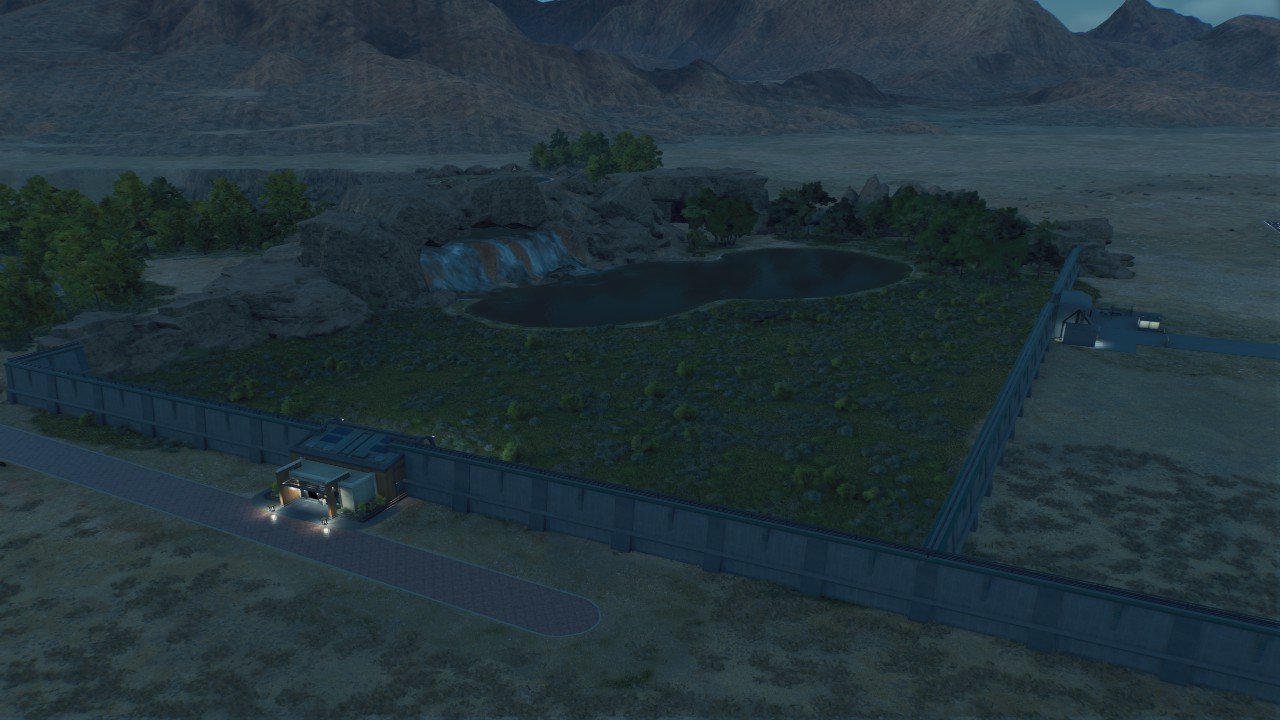 T-rex enclosure - Workshop - Jurassic World Evolution 3