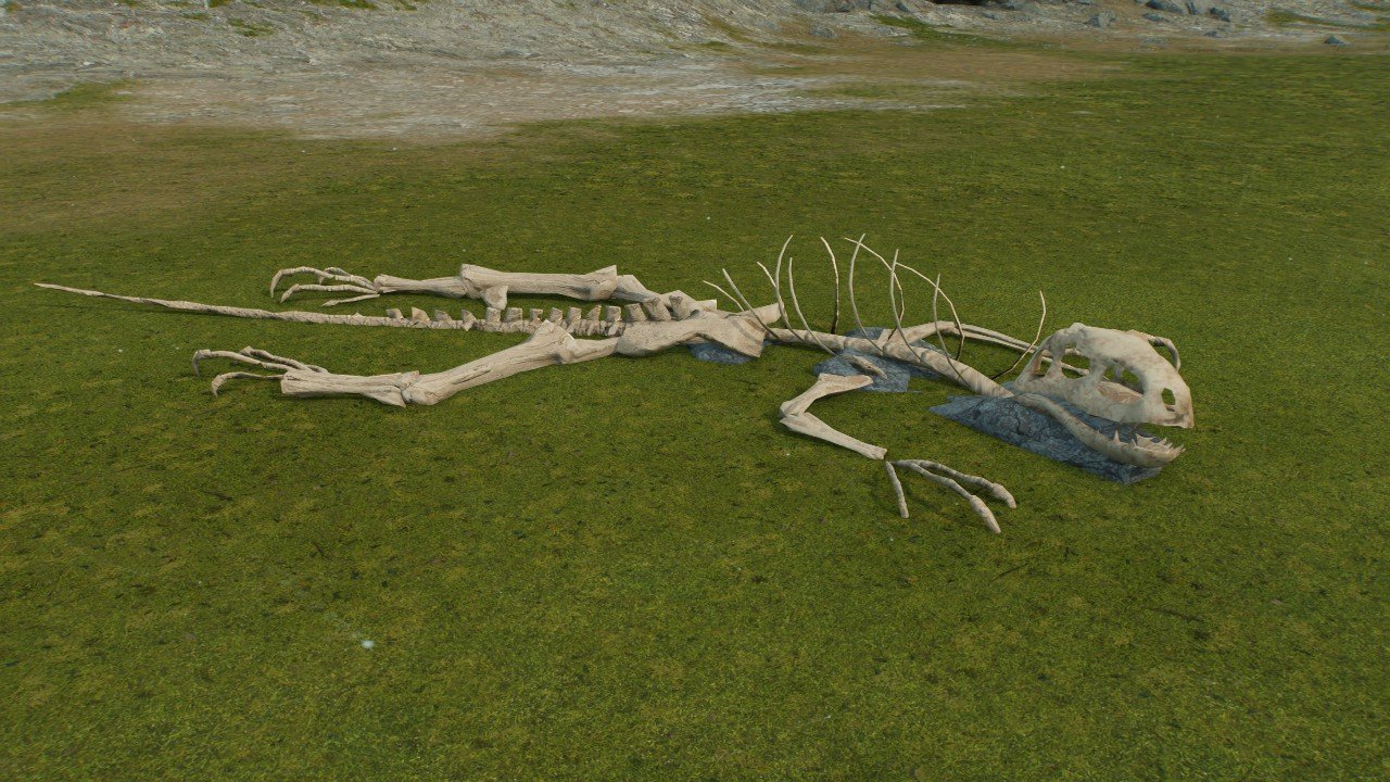 Indominus rex whole skeleton - Workshop - Jurassic World Evolution 3