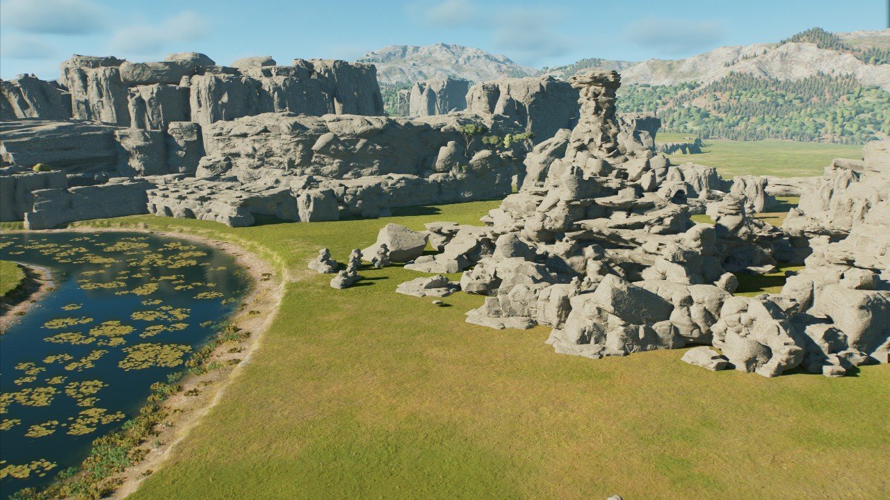 Mega rock formation - Workshop - Jurassic World Evolution 3