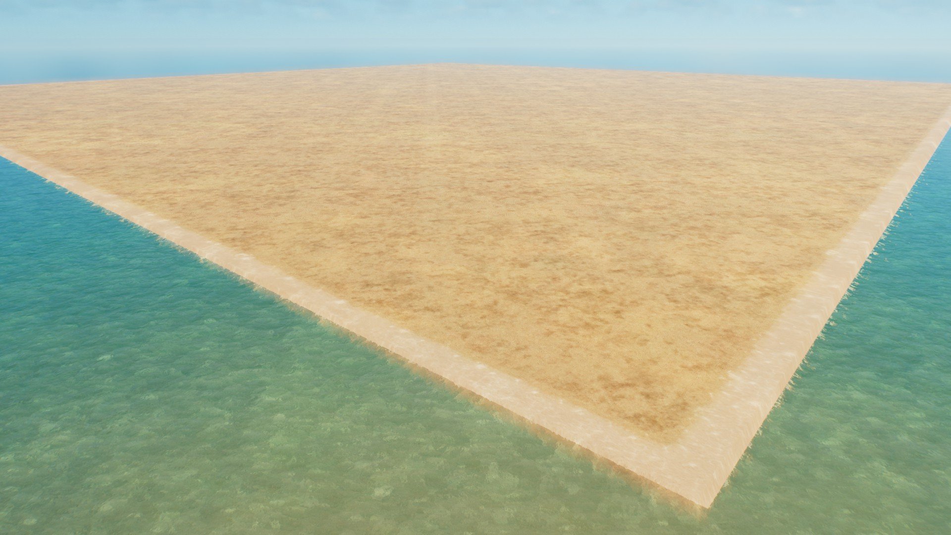 Square DESERT ocean map - Workshop - Jurassic World Evolution 3