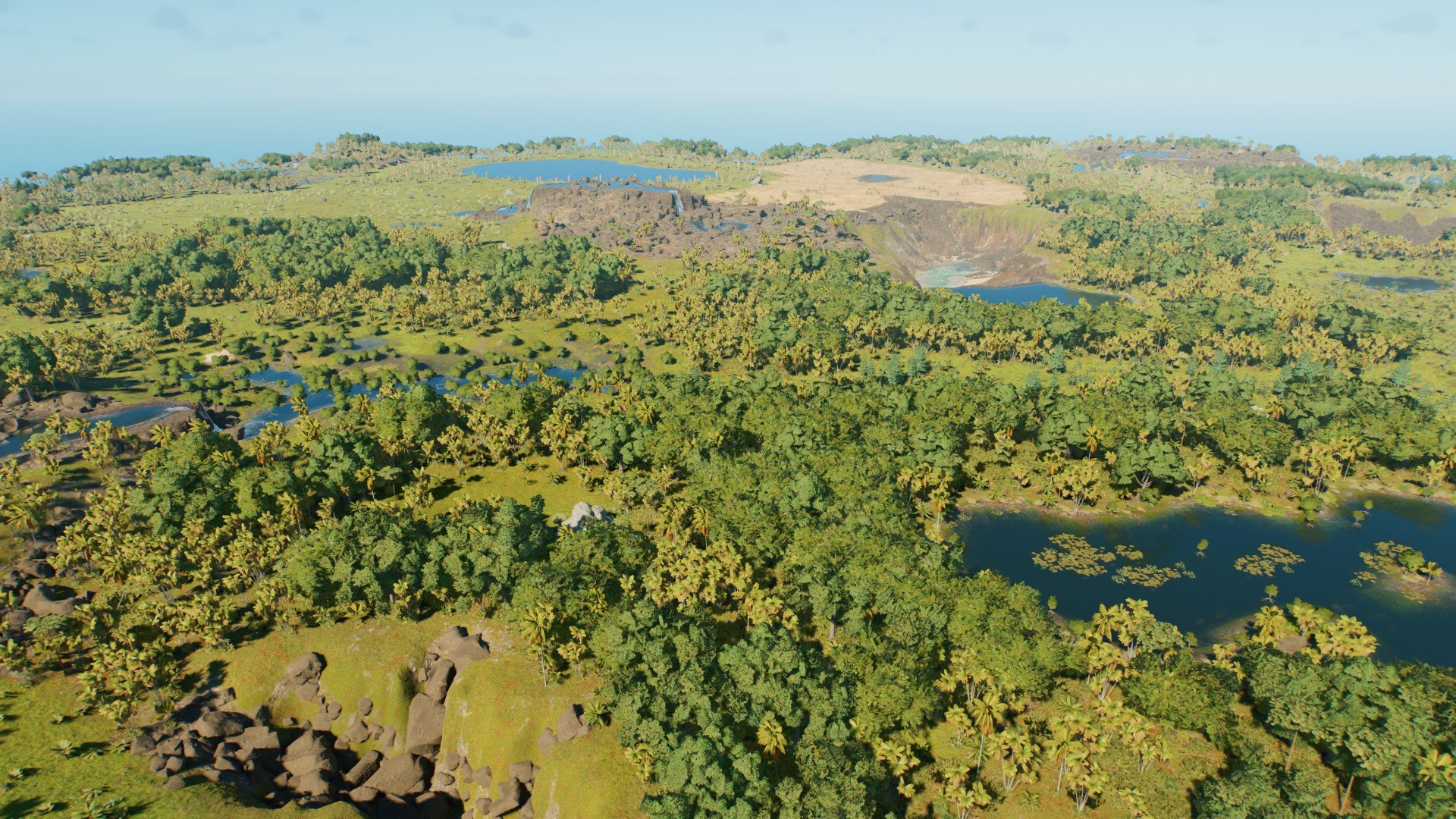 Cool Tropical Map (With Nests) - Workshop - Jurassic World Evolution 3