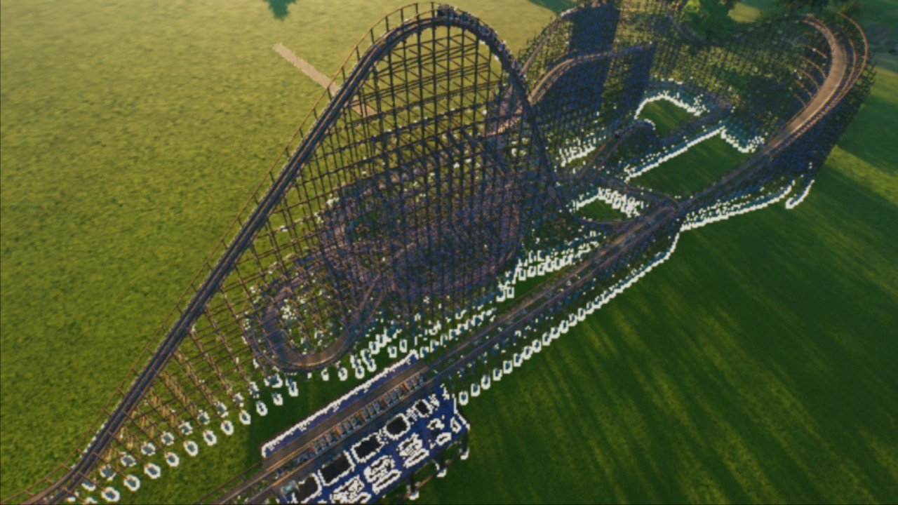 Customizible Dinn Corparation Wooden Coaster - Planet Coaster 2 ...