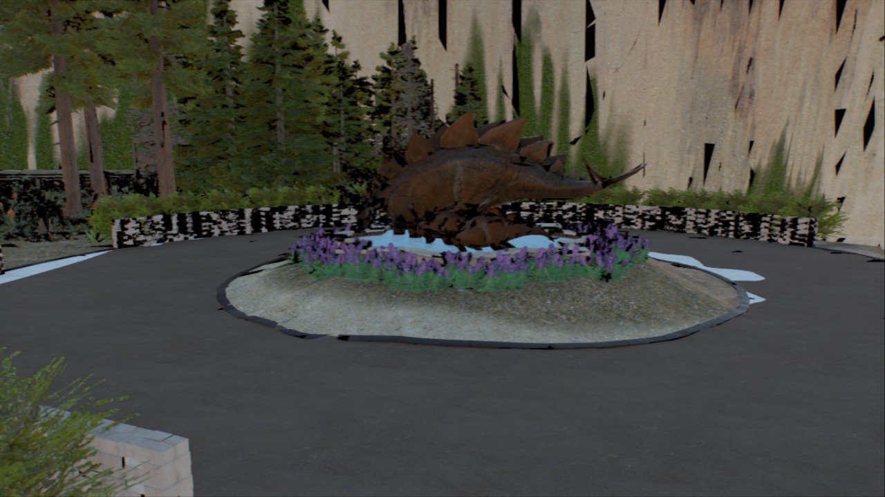 cute stego fountain - Workshop - Jurassic World Evolution 3