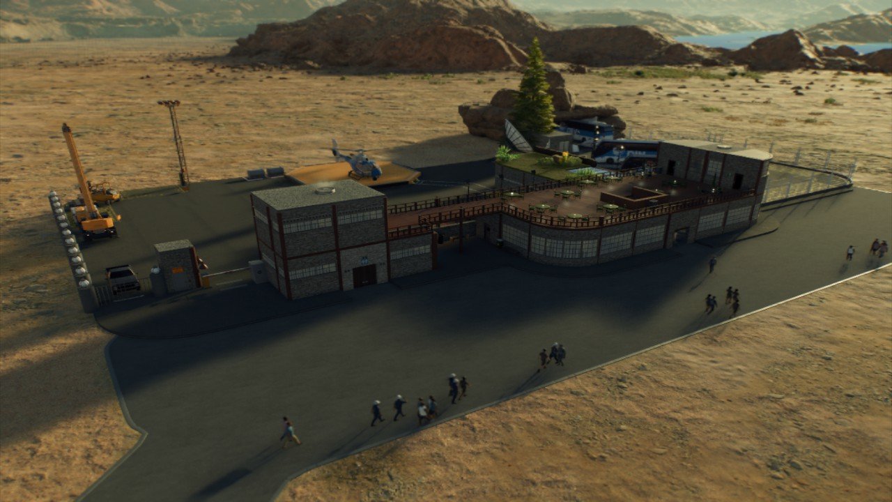 Vizual's Arrival Bus Depot and Helipad - Workshop - Jurassic World ...