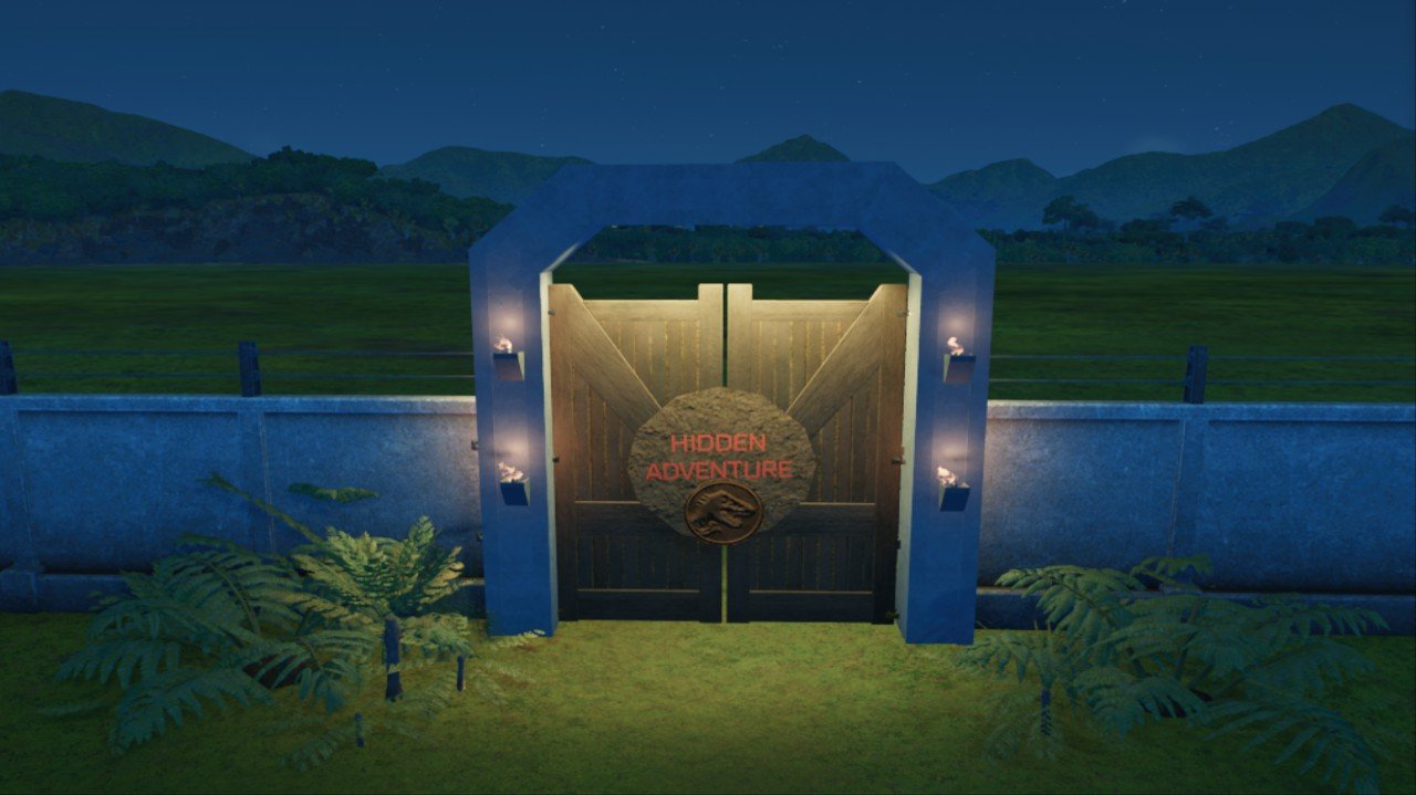 Hidden Adventure Camp Cretaceous Gates - Workshop - Jurassic World ...