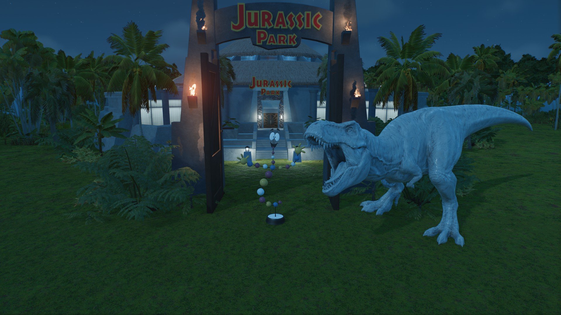 A park in the storm! JPOG exercise! - Workshop - Jurassic World Evolution 3