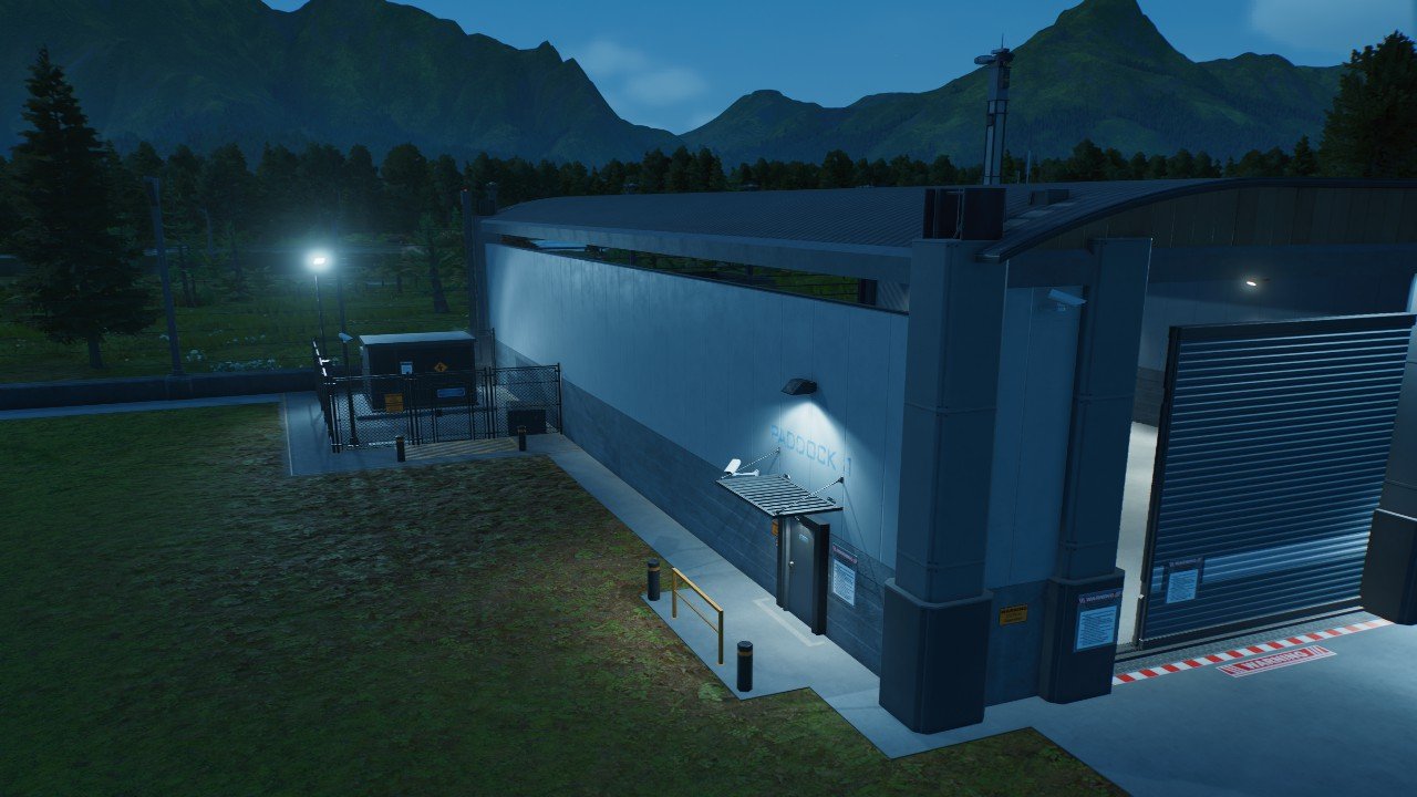 Paddock Entrance Building - Workshop - Jurassic World Evolution 3