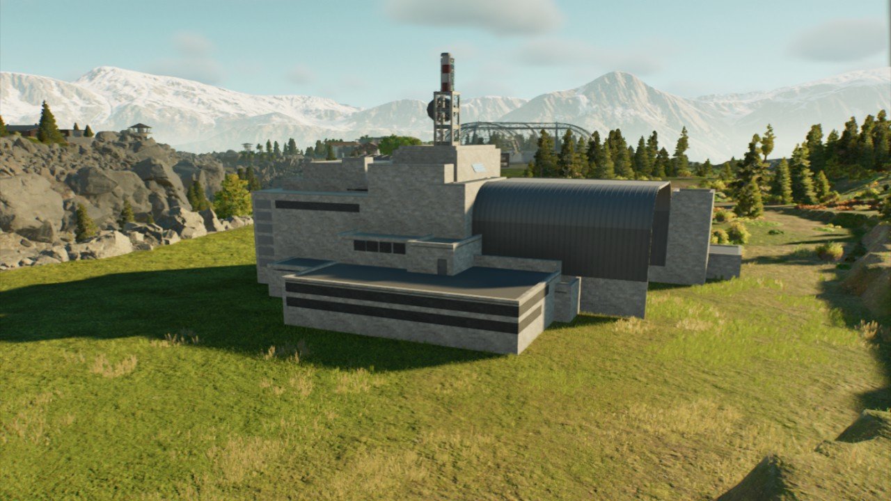 Chernobyl Inspired Nuclear Reactor - Workshop - Jurassic World Evolution 3