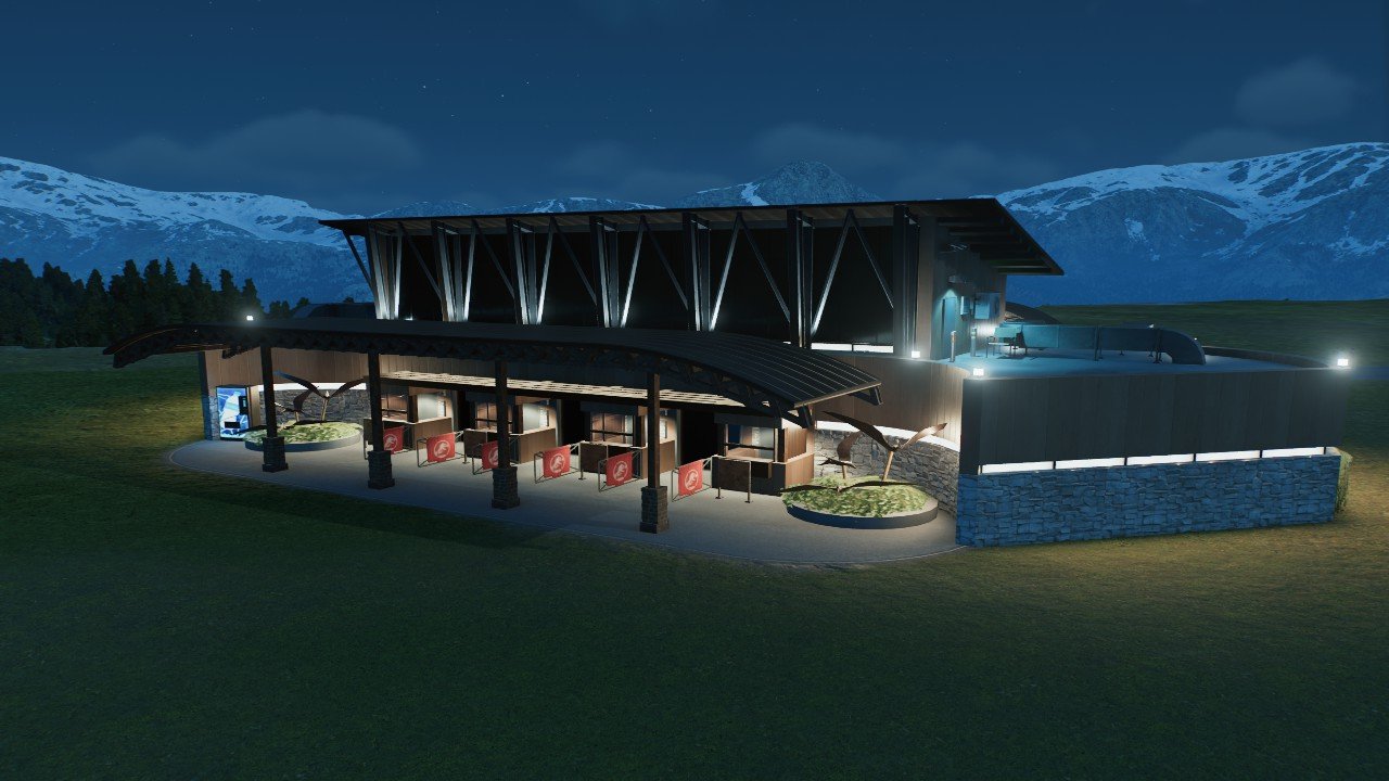 Realistic Zoo Inspired Entrance - Workshop - Jurassic World Evolution 3