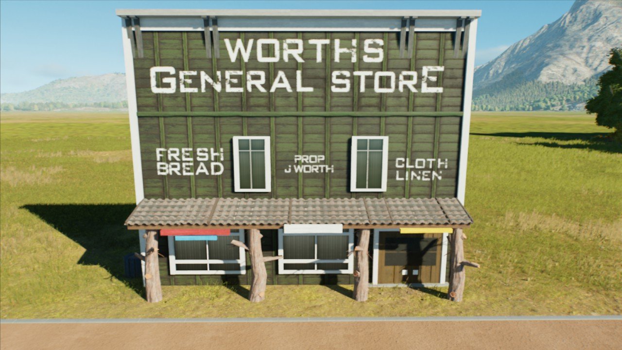 Valentine General Store- Red Dead Redemption II - Workshop - Jurassic ...