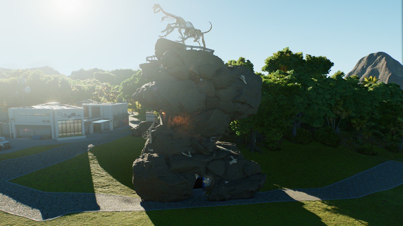 Primal zip line - Workshop - Jurassic World Evolution 3