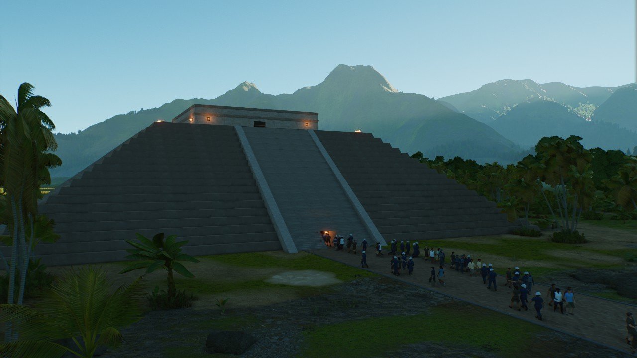 Pyramid of Kukulkan (Mexican Pyramid) - Workshop - Jurassic World ...