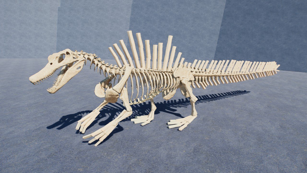Actually Accurate Spinosaurus Skeleton - Workshop - Jurassic World ...