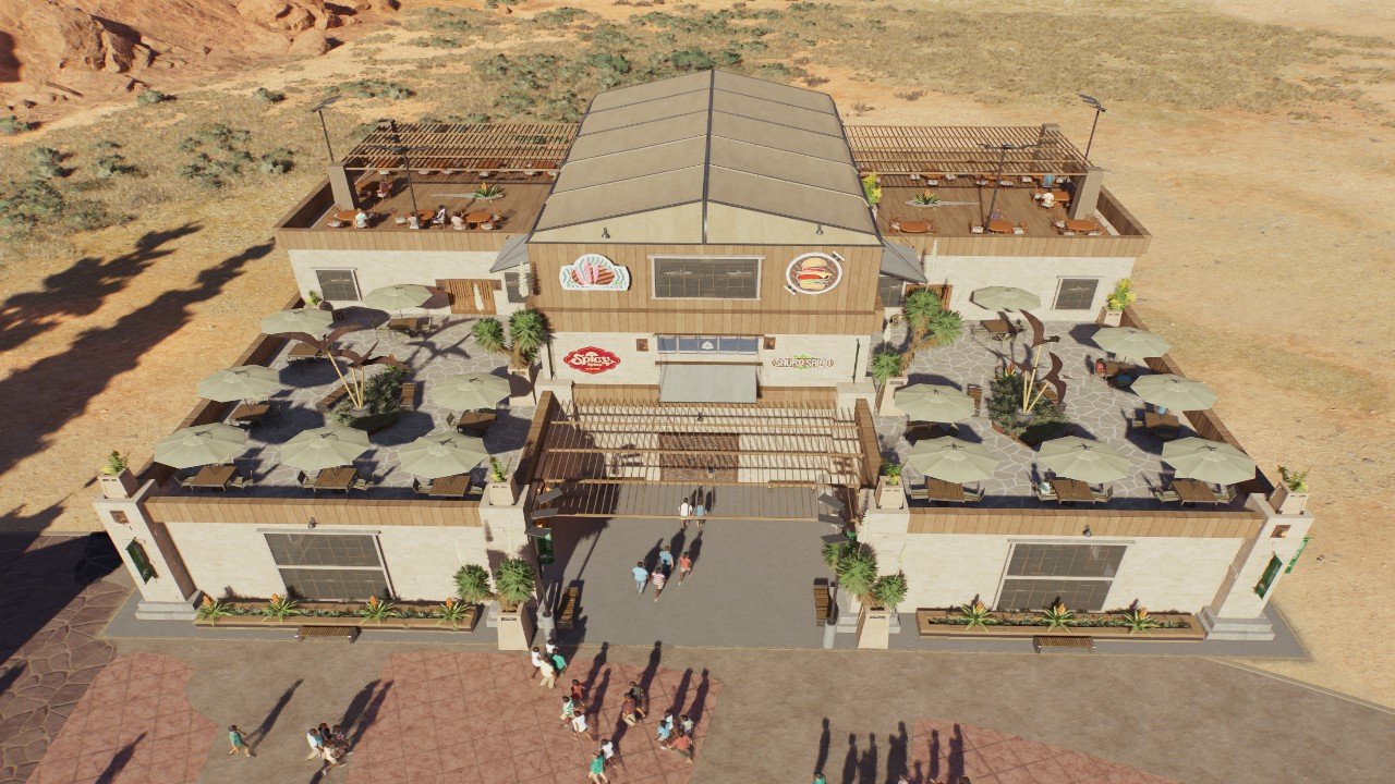 Badlands big food amenity - Workshop - Jurassic World Evolution 3