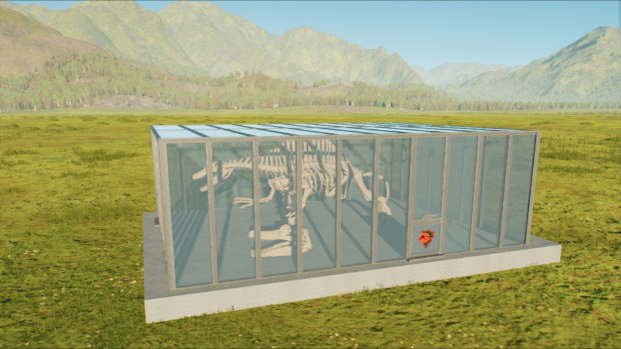 Large Spinosaurus Fossil Display - Workshop - Jurassic World Evolution 3