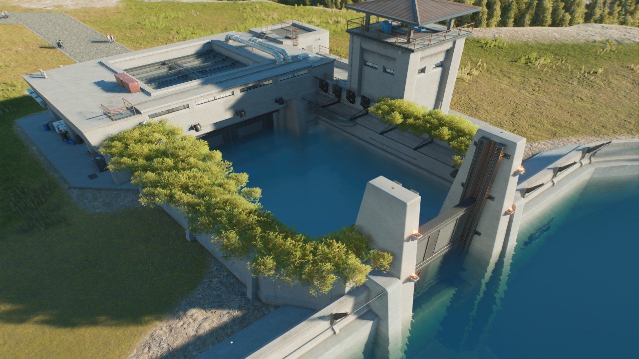 Natural lagoon viewing gallery - Workshop - Jurassic World Evolution 3