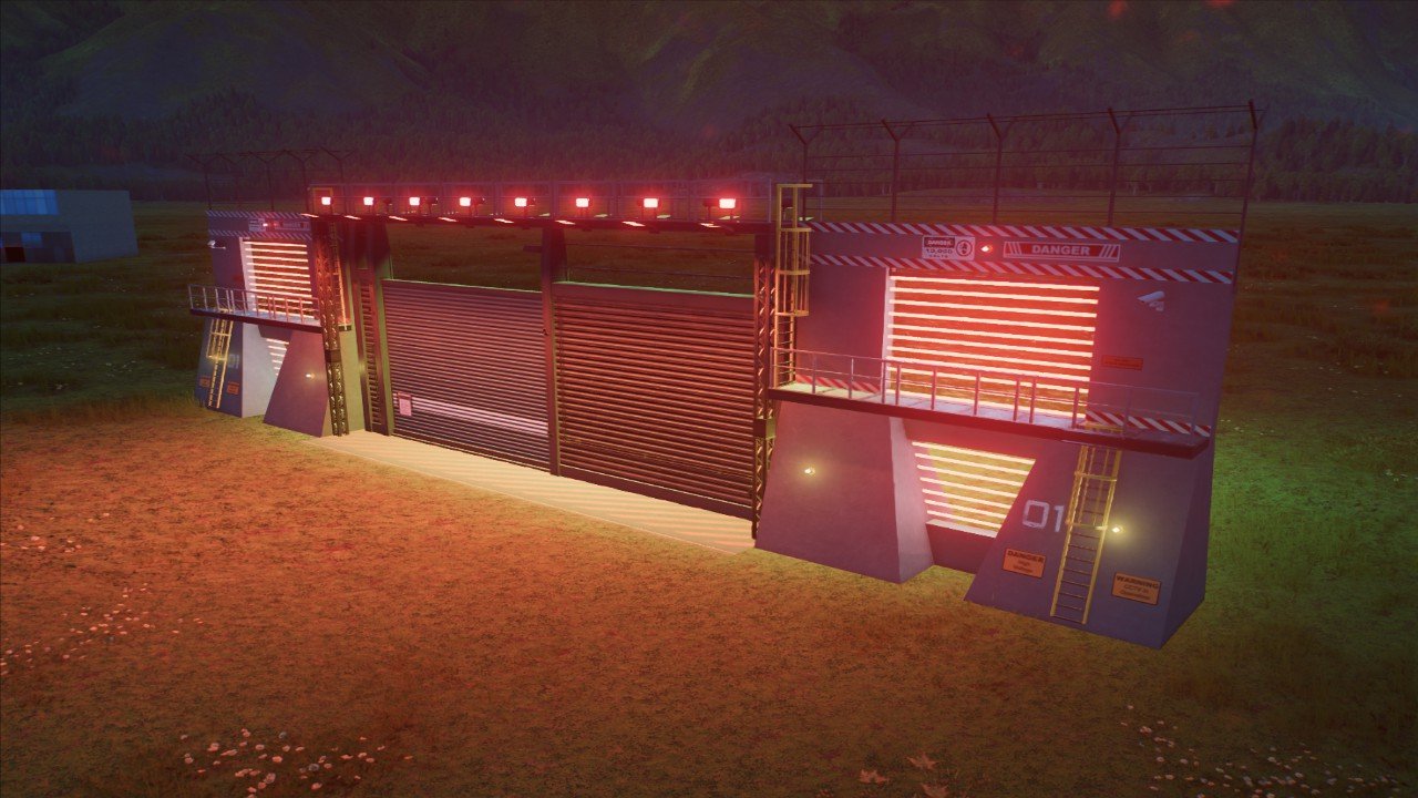 Max Security Gate Laster Version - Workshop - Jurassic World Evolution 3