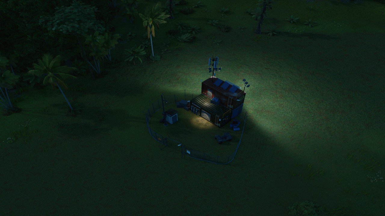 Shipping Container Ranger Post - Workshop - Jurassic World Evolution 3