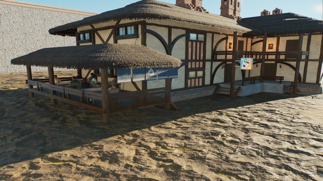 Medieval Teashop - Workshop - Jurassic World Evolution 3