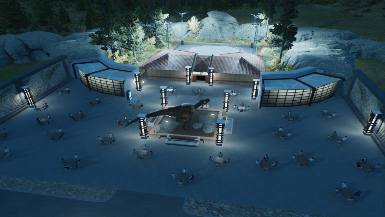 North American Stiled Entrance - Workshop - Jurassic World Evolution 3