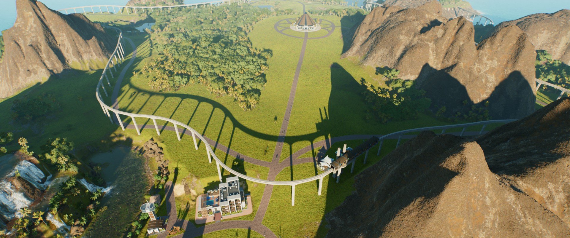 My 1st Park - Jurassic World Evolution 3 creation - Frontier Workshop
