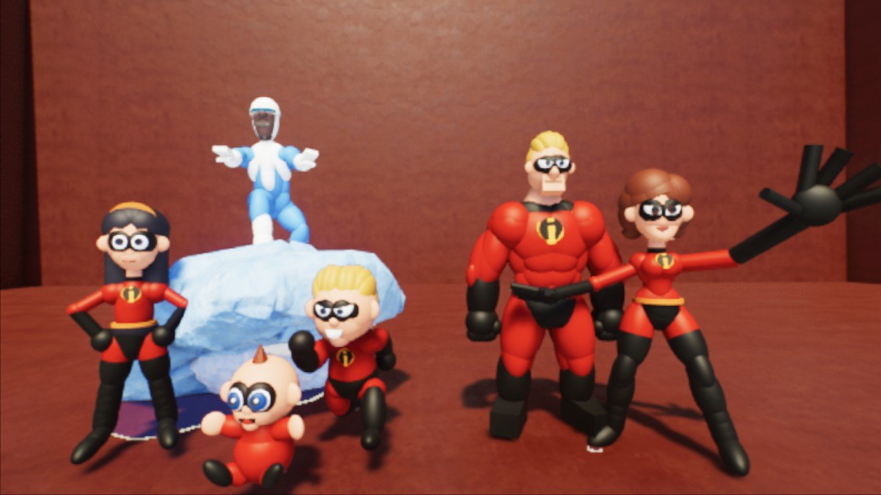 Incredibles Character Pack - Workshop - Planet Coaster 2