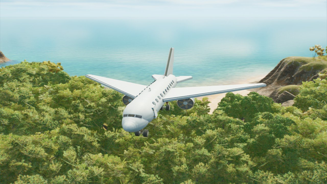 plane from jp3 - Jurassic World Evolution 3 creation - Frontier Workshop