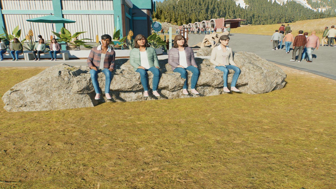 Rock Bench - Workshop - Jurassic World Evolution 3