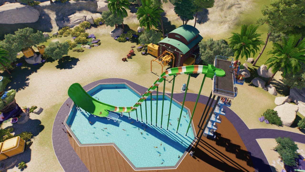 Toboga Aloka - Planet Coaster 2 creation - Frontier Workshop