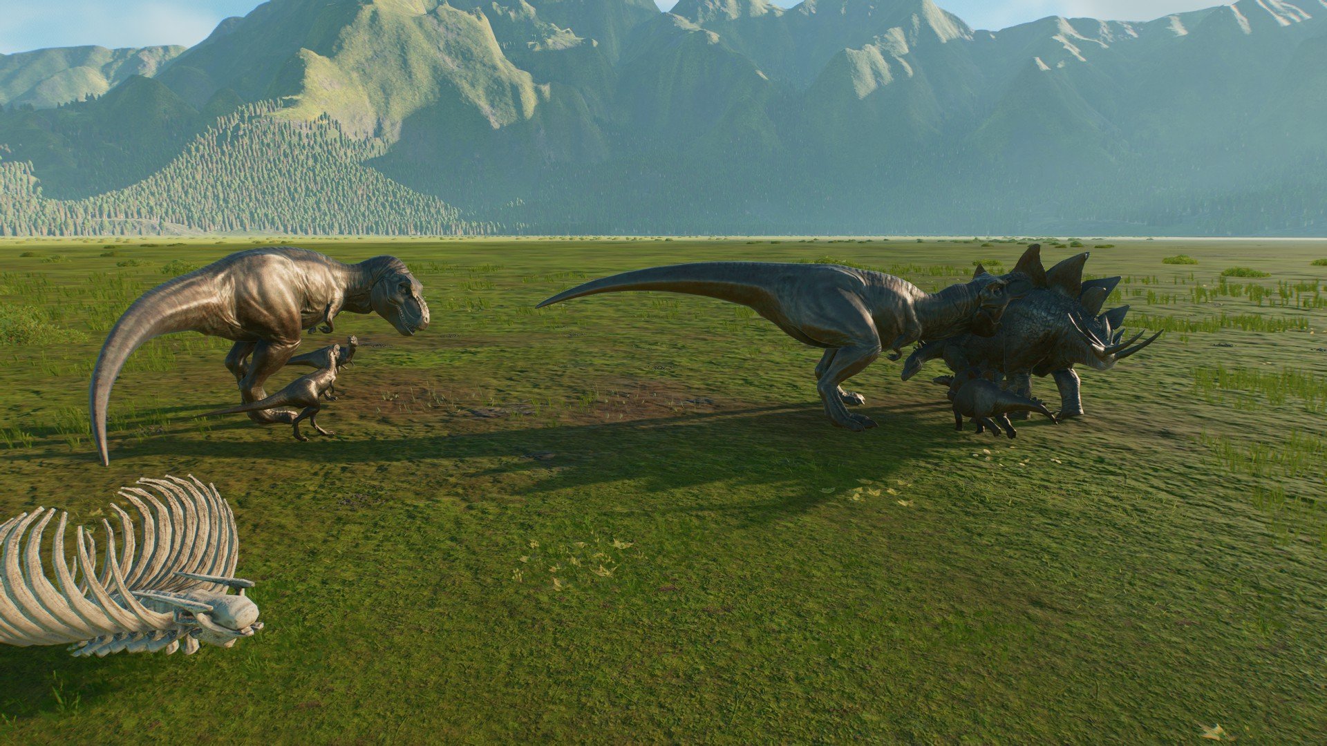 T-Rex family life - Workshop - Jurassic World Evolution 3