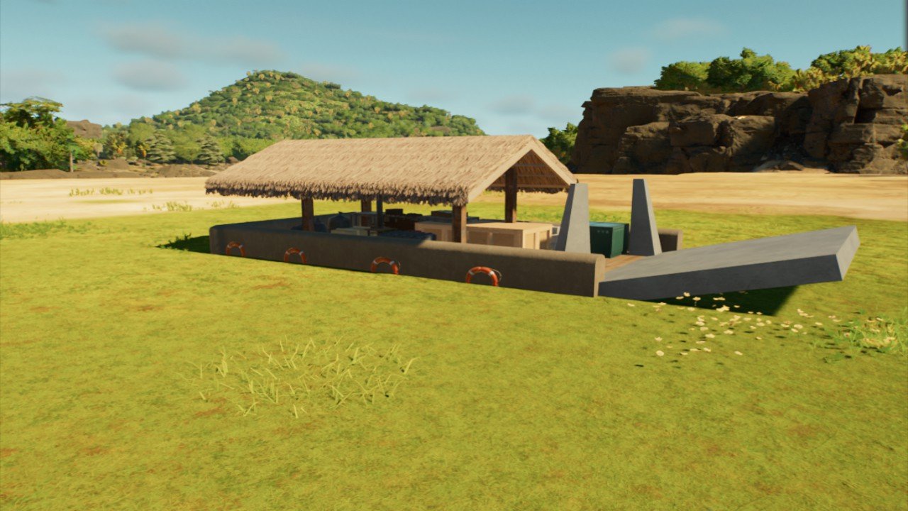 PRIMITIVE WAR boat - Workshop - Jurassic World Evolution 3