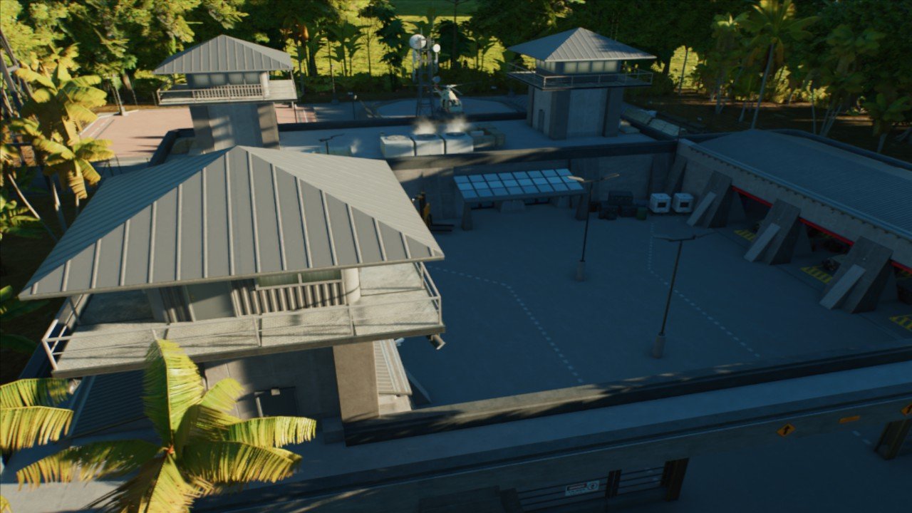 JP High Security Staff Center - Workshop - Jurassic World Evolution 3
