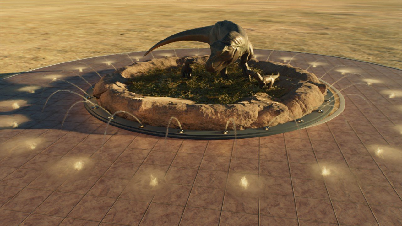 Trex mother with her babies - Workshop - Jurassic World Evolution 3