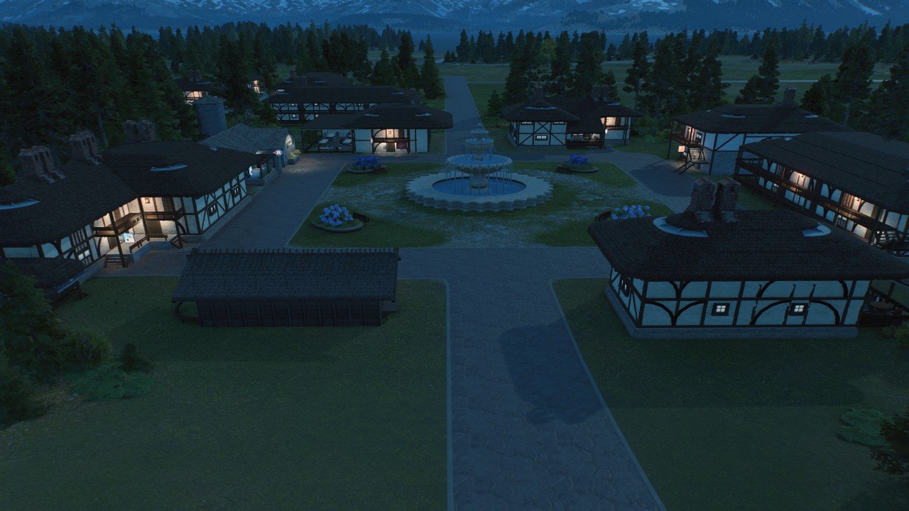 Medieval Town Center - Workshop - Jurassic World Evolution 3